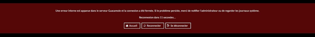 [apache Guacamole] Can T Set Up Any Connection Support Apps Yunohost Forum
