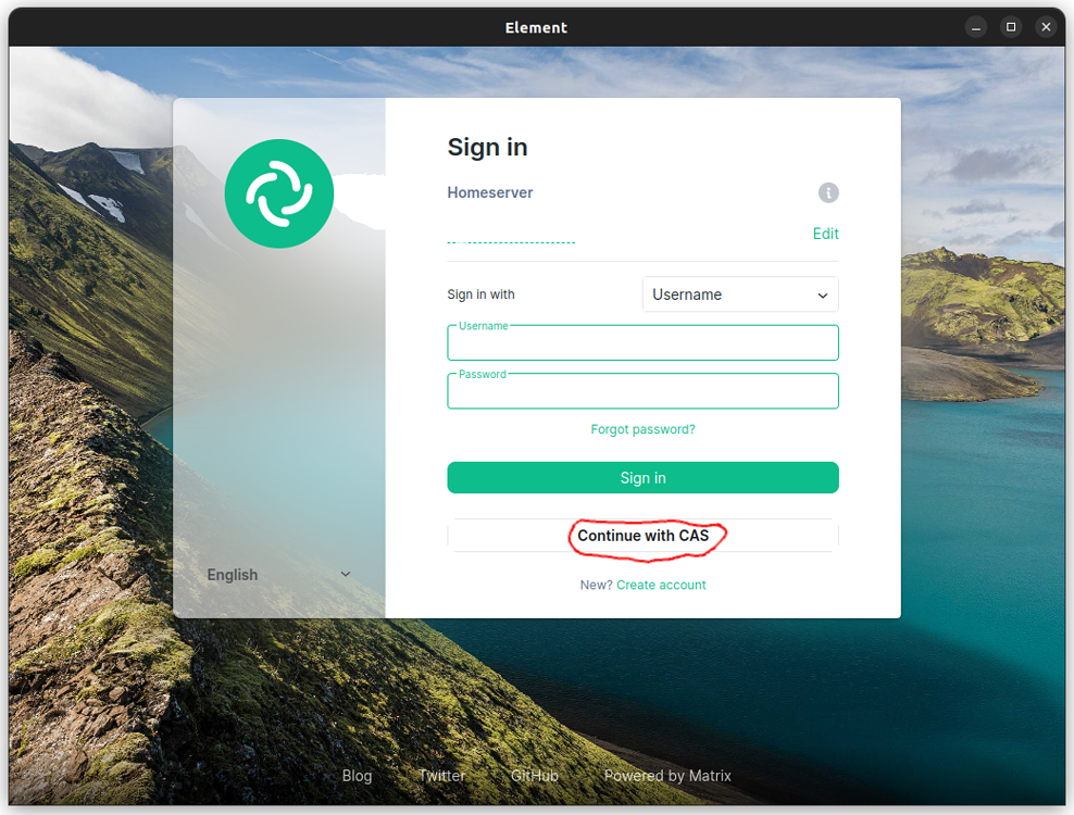 [Synapse] New install, can't login with Element, can't set up cross ...
